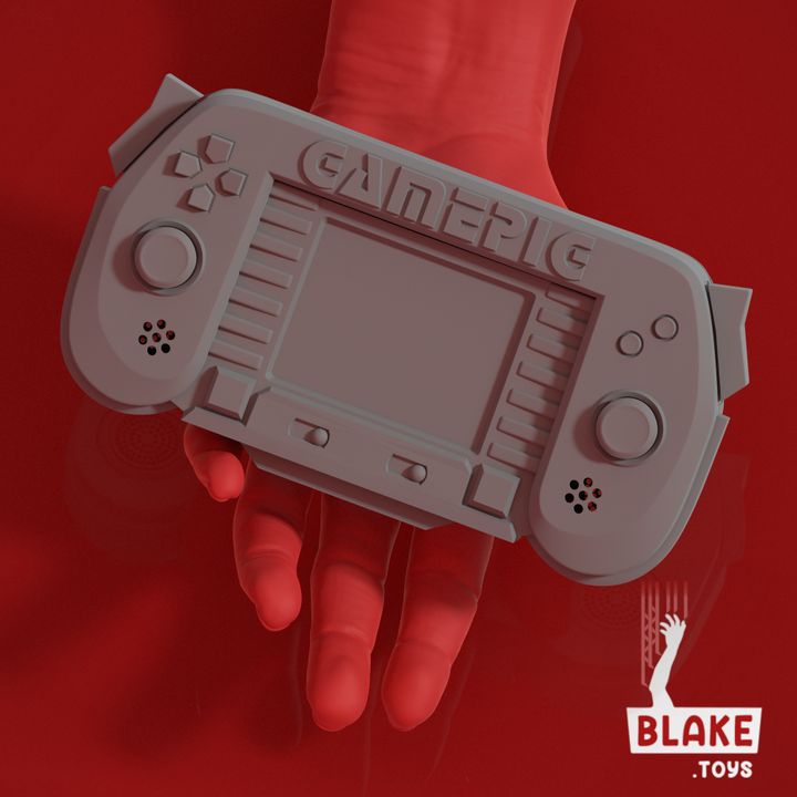3D Printable System Shock Remake - Gamepig Advanced by blake.toys