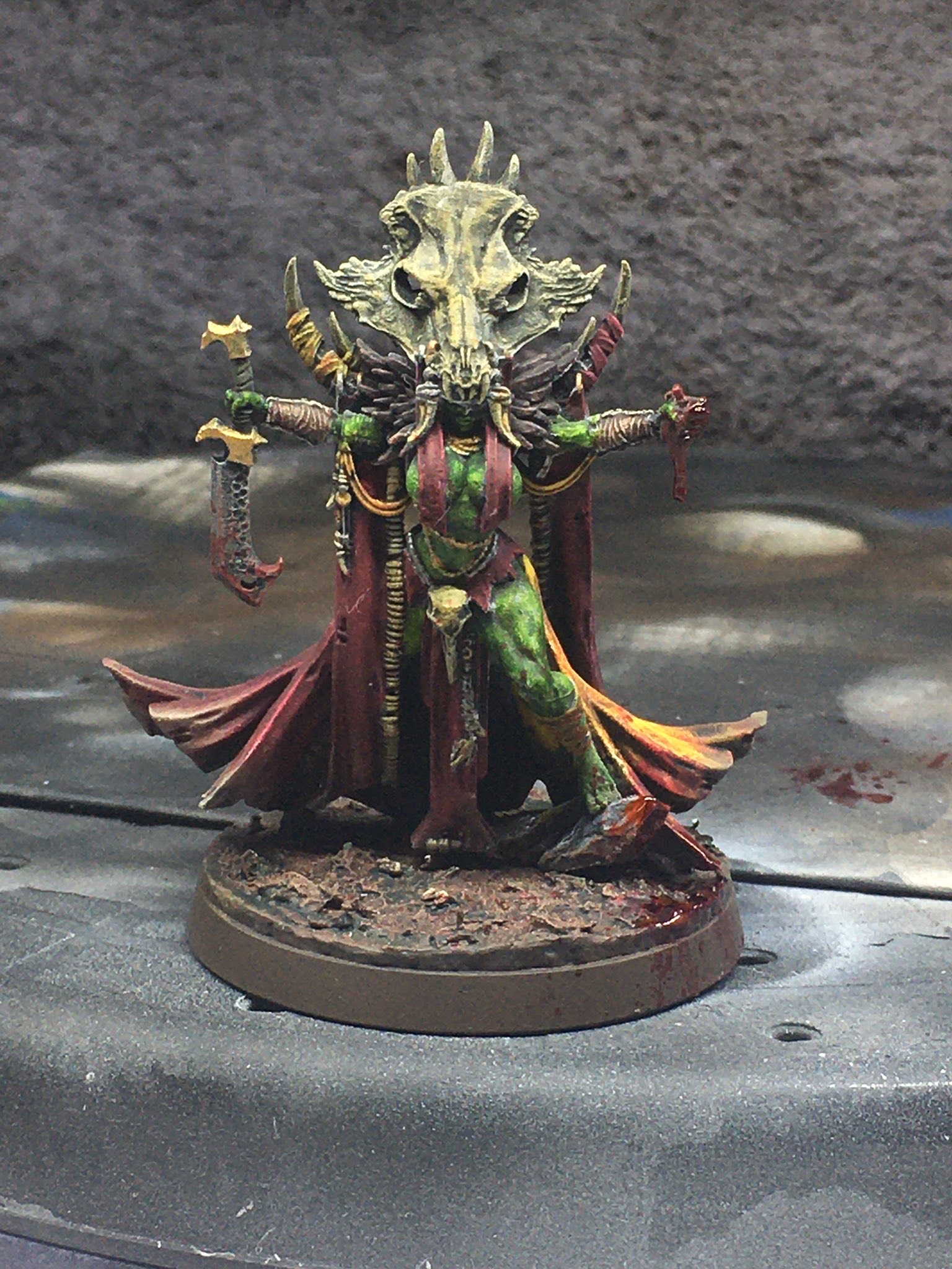 3D Printable Makaria - Blood Sorceress by Heroes Infinite