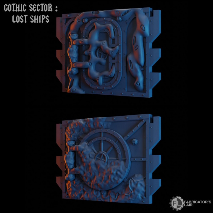 3D Printable Hive Ship - A boarding action terrain by Fabricator's Lair