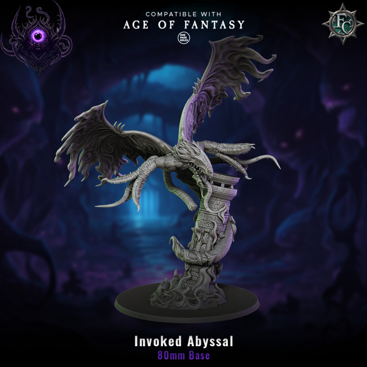 3D Printable Invoked Abyssal by Fleshcraft Studio