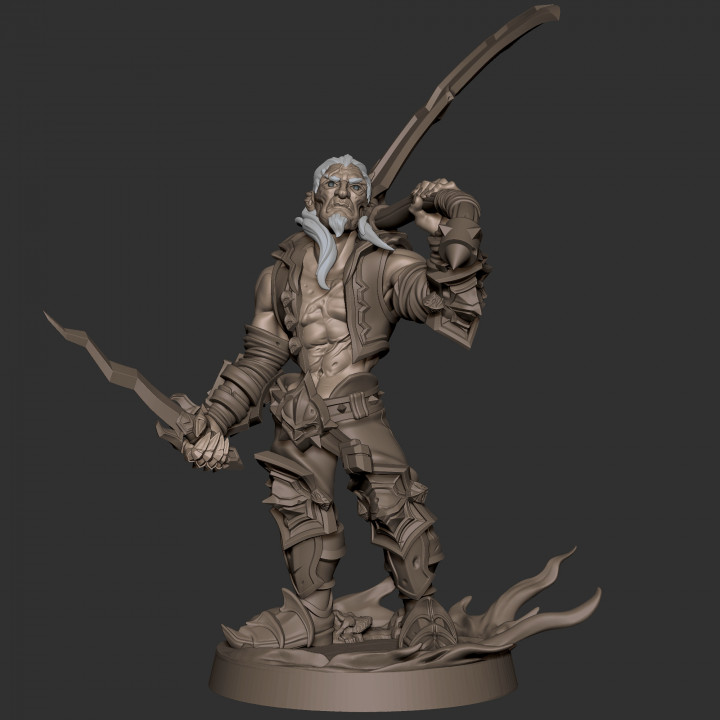 3D Printable Hero Necromancer by Bite the Bullet