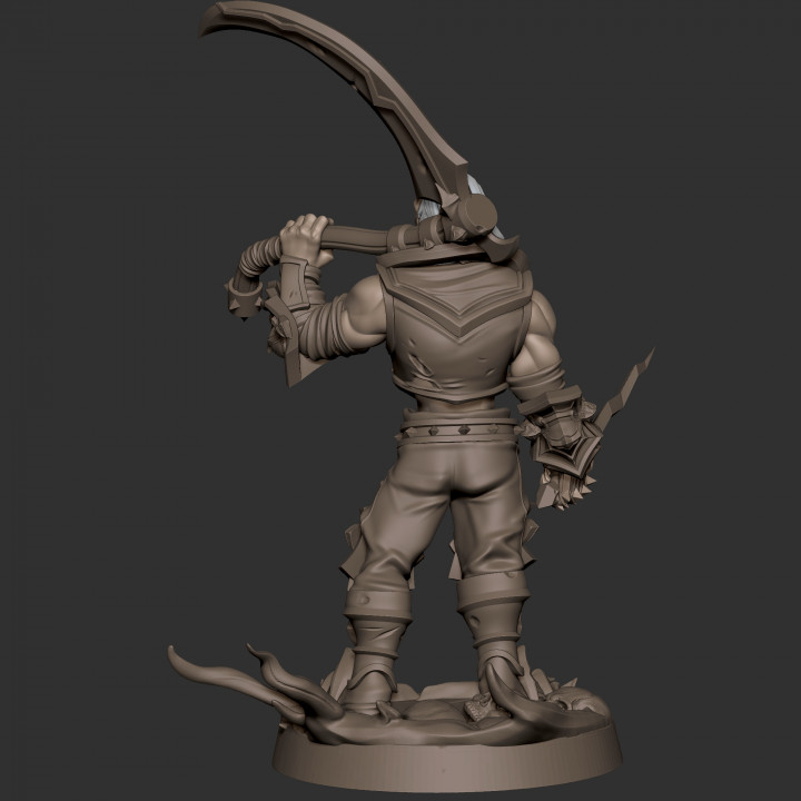 3D Printable Hero Necromancer by Bite the Bullet
