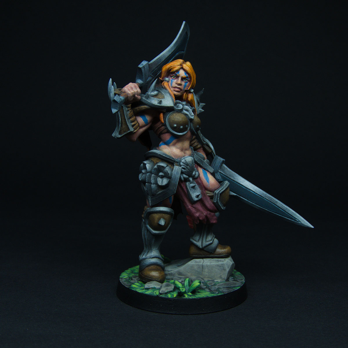 3D Printable Hero Barbarian by Bite the Bullet