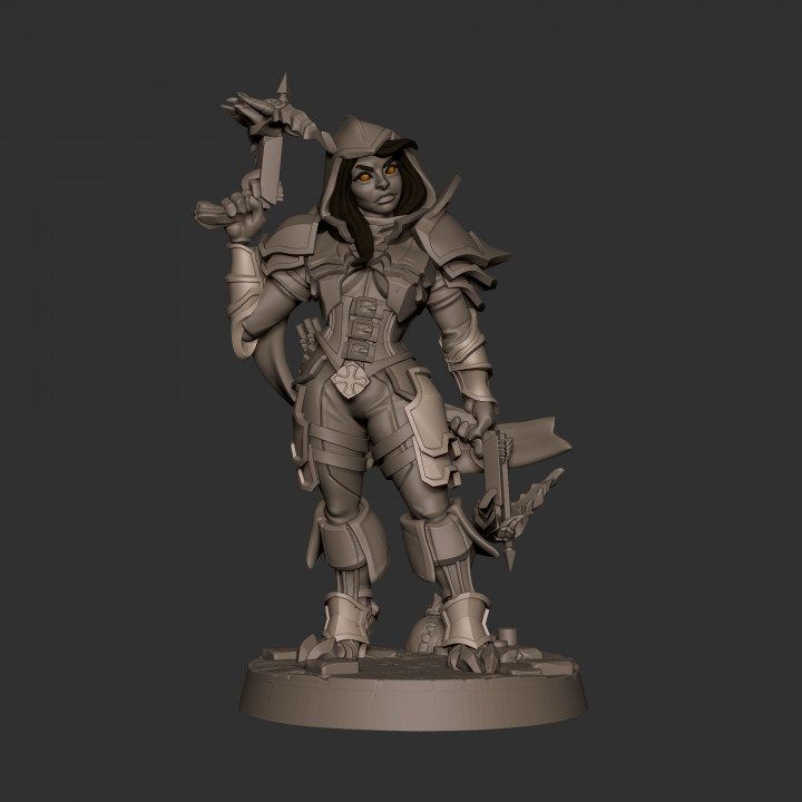 3D Printable Hero Demon Hunter by Bite the Bullet