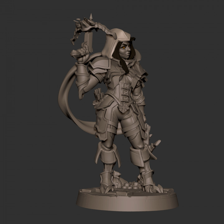 3D Printable Hero Demon Hunter by Bite the Bullet