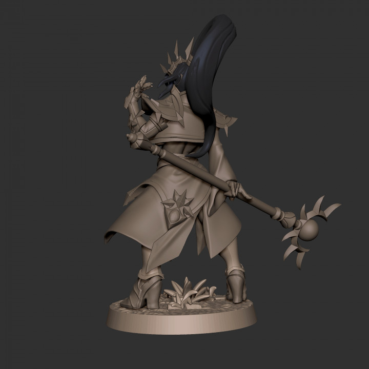 3D Printable Hero Wizard (2 Versions) by Bite the Bullet