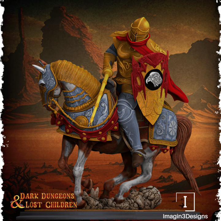 3D Printable Eric Gould IV (The Cavalier) by Imagin3Designs