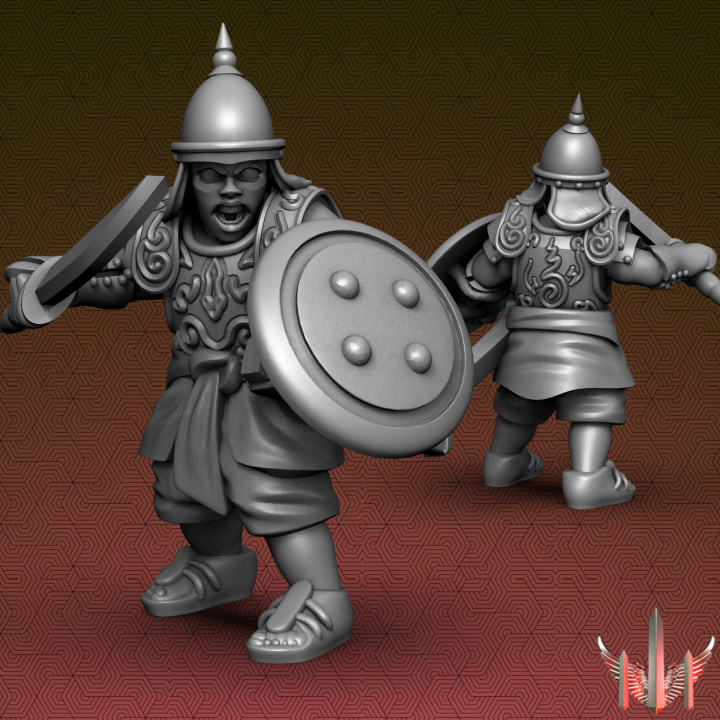 3D Printable King's Guard Pose C by Triple Spire Workshop