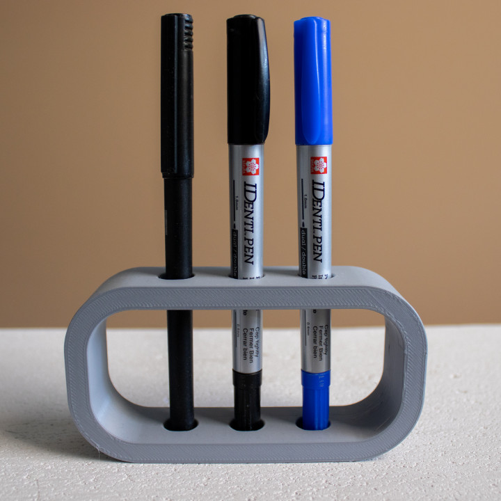3D Printable Pencil Organizer Stand, 3pc by Erwin Boxen