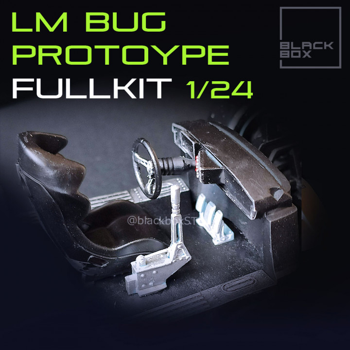 3D Printable LM BUG PROTOTYPE FULL MODELKIT 1/24 by black-box ...