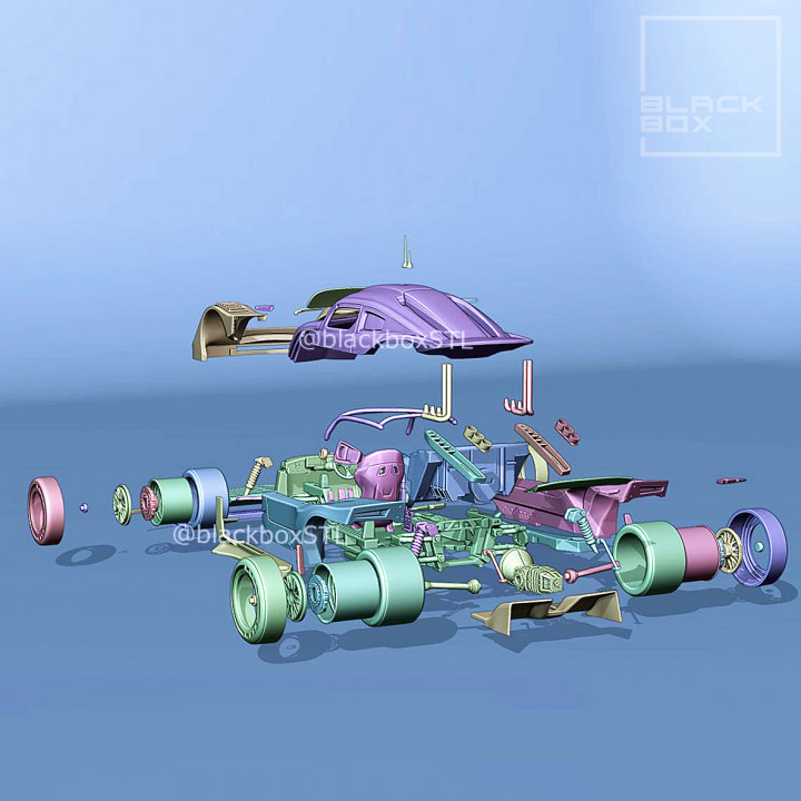 3D Printable LM BUG PROTOTYPE FULL MODELKIT 1/24 by black-box ...