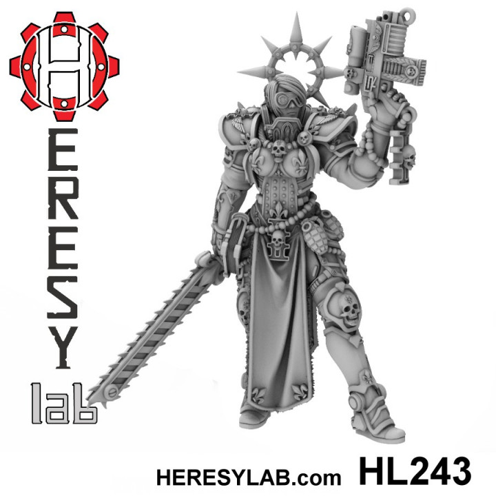 3D Printable Heresylab - 9 Model Sisters Unit by HeresyLab