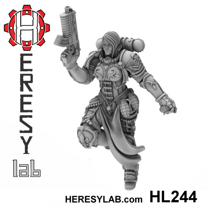 3D Printable Heresylab - 9 Model Sisters Unit by HeresyLab