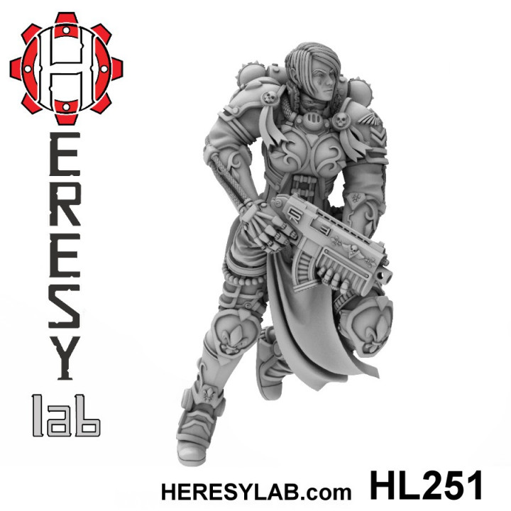3D Printable Heresylab - 9 Model Sisters Unit by HeresyLab