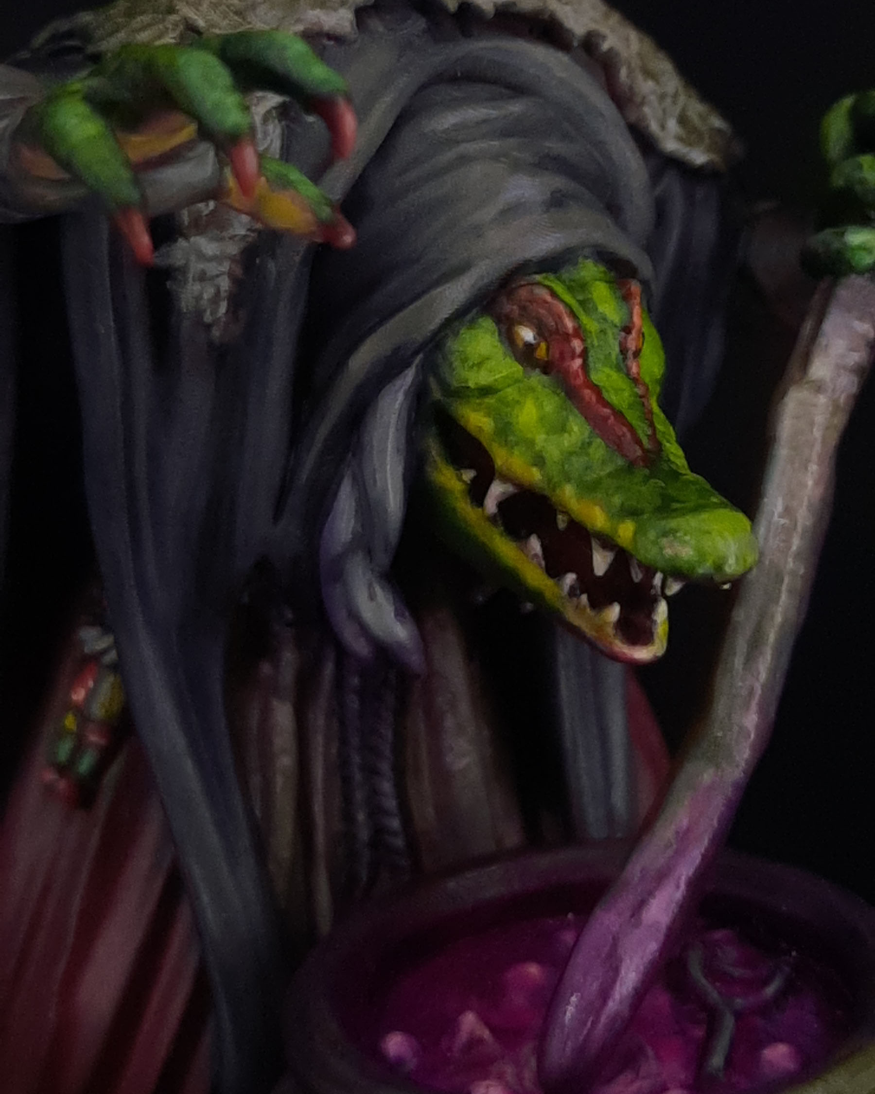 3D Printable Cuca, the Swamp Witch by Artificers_Mini