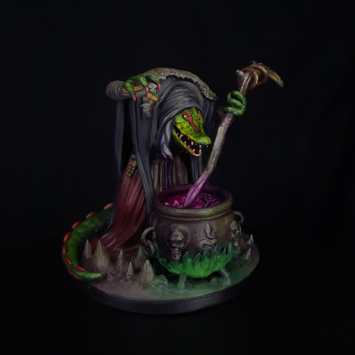 3D Print of Cuca, the Swamp Witch by minimassacreminiaturas