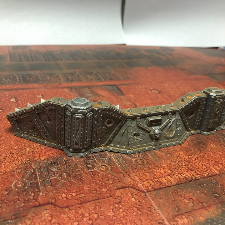 3D Print of Damaged Barricade Wall by andrewrichardson1
