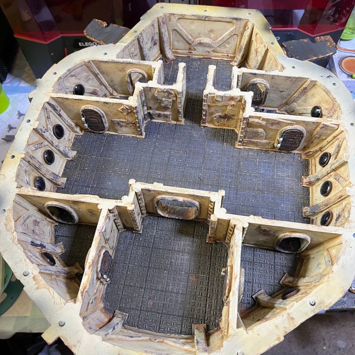 3D Print of Airship - Beluga Class Junker Barge by brianjenkins1