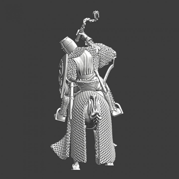 Téléchargement Medieval mounted knight fighting with flail par Northern ...