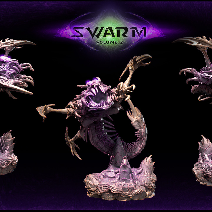 3D Printable Crawler (Pose 1 of 3) by Mini Monster Mayhem