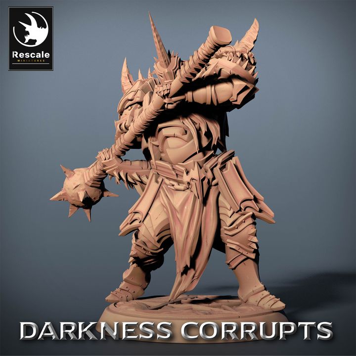 3D Printable Pack Darknight Soldier by Rescale Miniatures