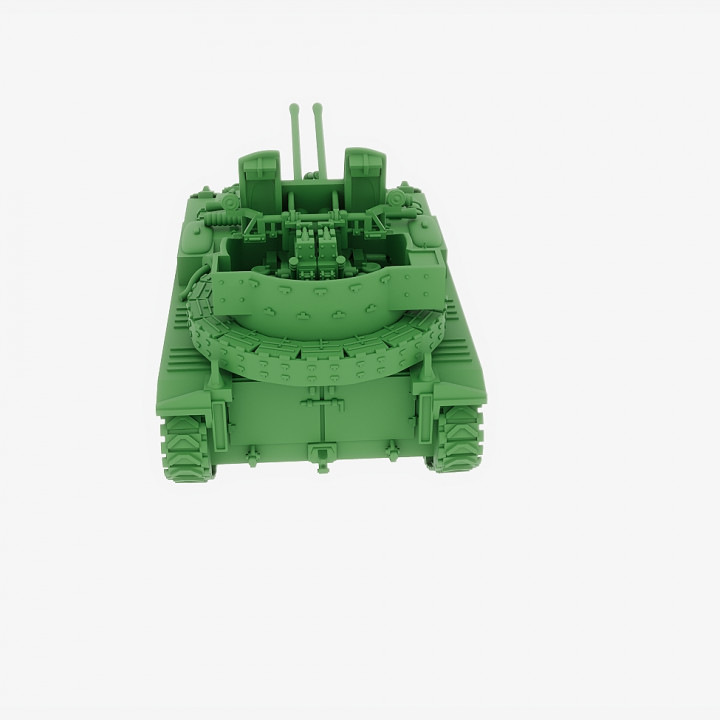 3D Printable M19A1 Twin 40mm GMC (US, WW2+Korean war) by Wargame3d