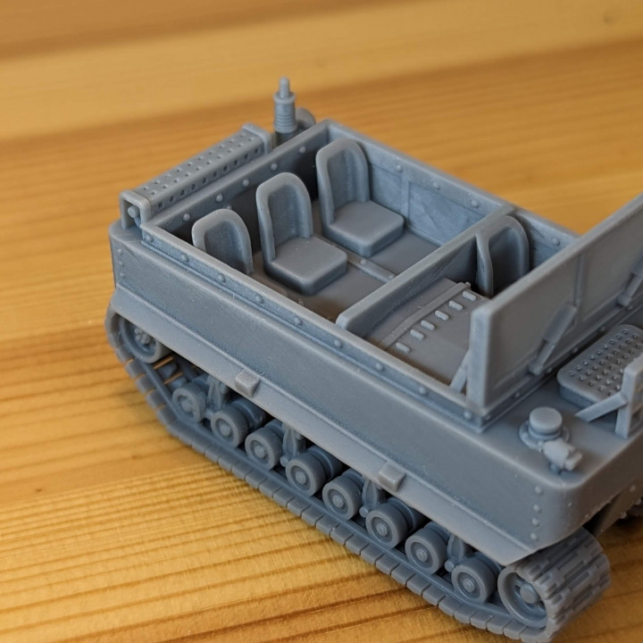 3D Printable M29 Weasel Tracked Vehicle (US, WW2+Korean war) by Wargame3d