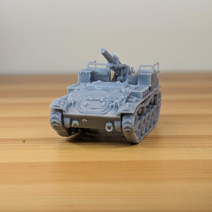 3D Printable M41 155 mm GMC - Gorilla (US, WW2+Korean war) by Wargame3d