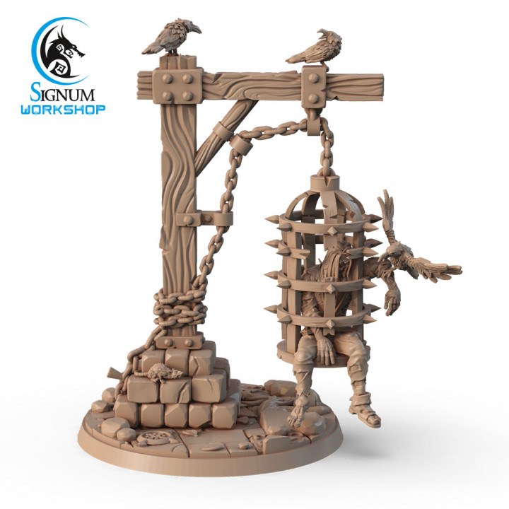 3D Printable Corpse in a Сage by Signum Workshop