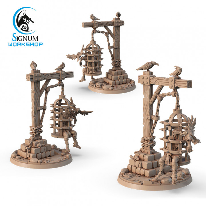 3D Printable Corpse in a Сage by Signum Workshop