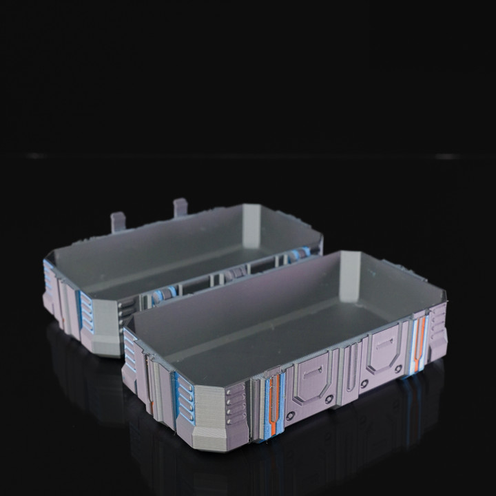 3D Printable Astronaut's Extra Storage Box by Stlflix