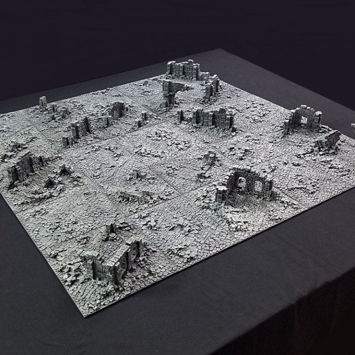 3D Printable Ancient Ruined City Modular Tiles - Deluxe Core Set by ...