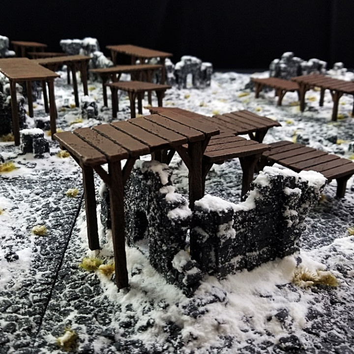 3D Printable Wooden Platforms by Terrainify