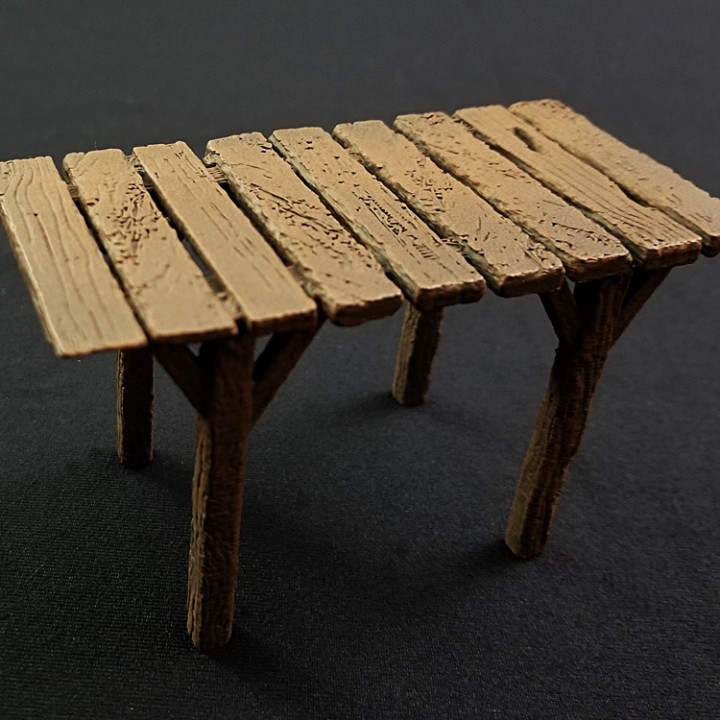 3D Printable Wooden Platforms by Terrainify