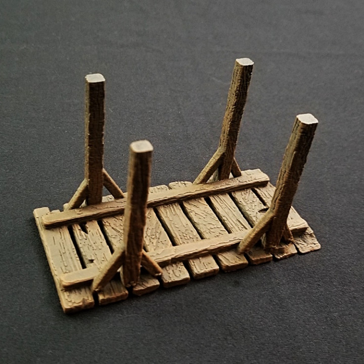 3D Printable Wooden Platforms by Terrainify