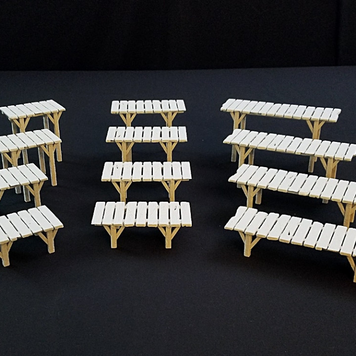 3D Printable Wooden Platforms by Terrainify
