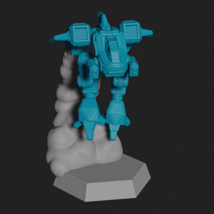 3D Printable Flying Fish (Mecha) by Donya Quick