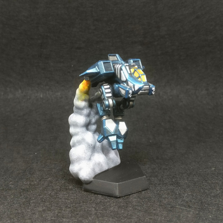 3D Printable Flying Fish (Mecha) by Donya Quick