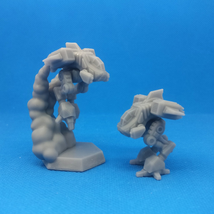 3D Printable Flying Fish (Mecha) by Donya Quick