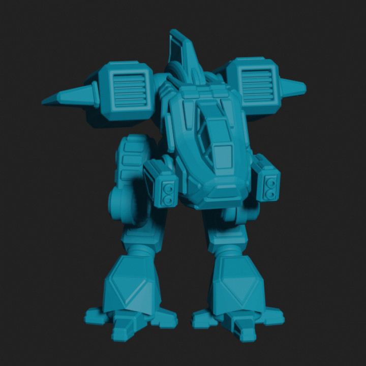 3D Printable Flying Fish (Mecha) by Donya Quick
