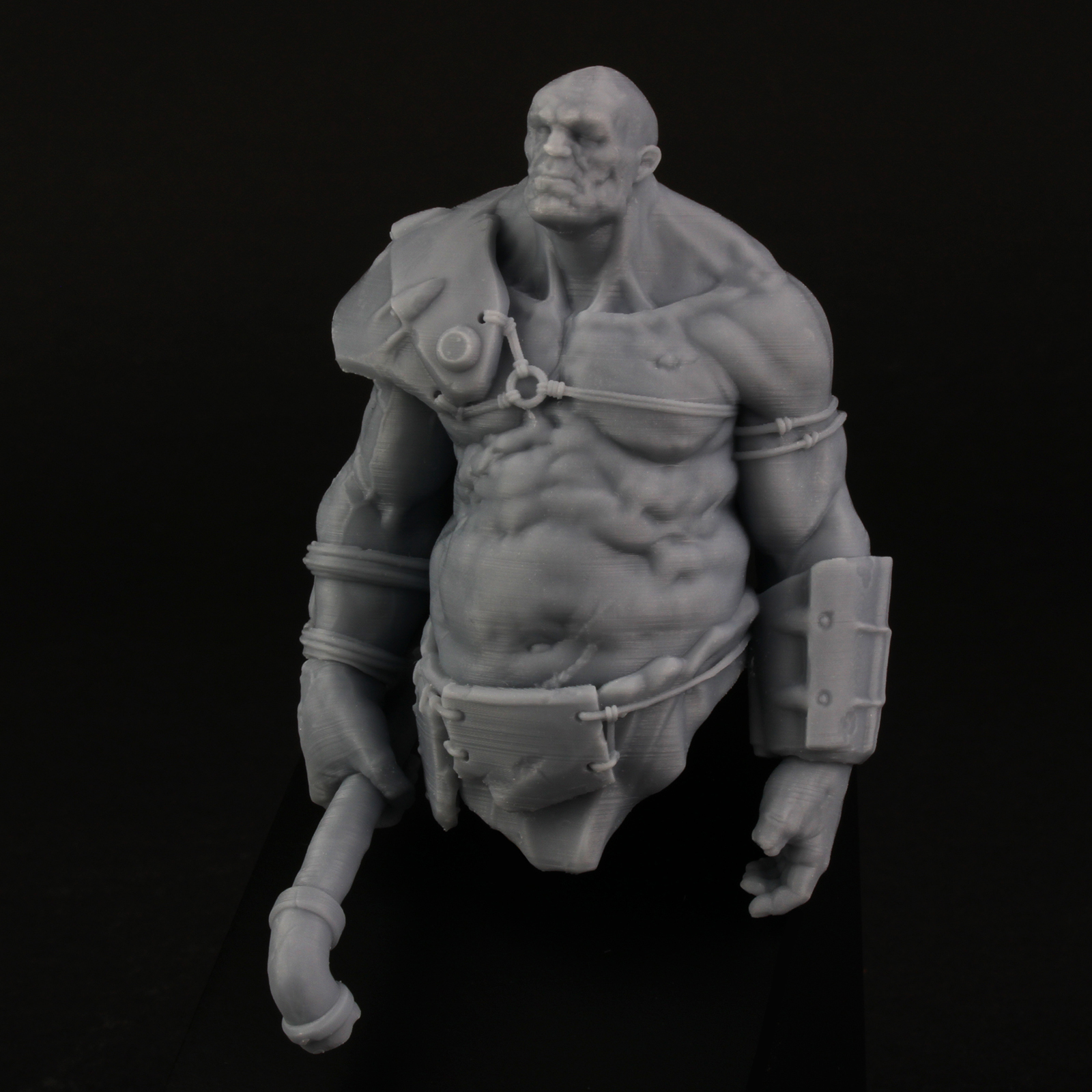 3D Printable Mutant bust by Vermilion Miniatures