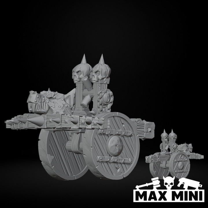 3D Printable Goblin Bolt Thrower by Max Mini