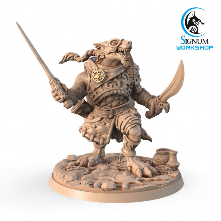 3D Printable Legend of Monster Hunters by Signum Workshop