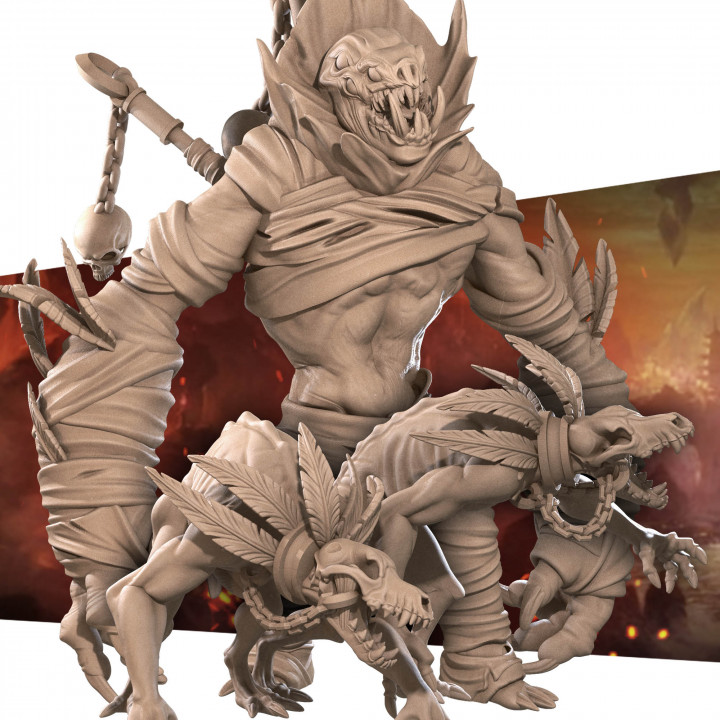 3D Printable Witch Doctor Summons (3 Models) by Bite the Bullet