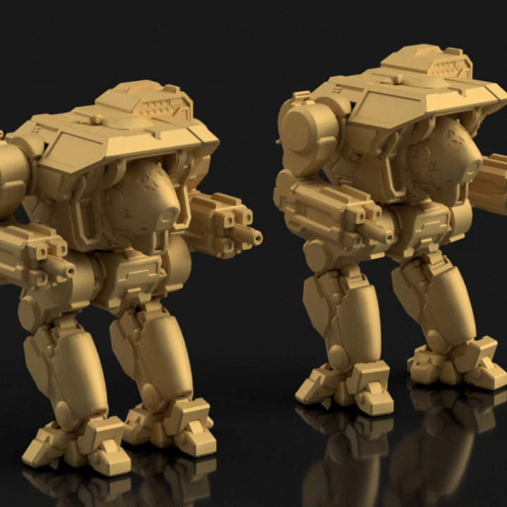 3D Printable Clan Command Star Bundle for Battletech by Matt Mason