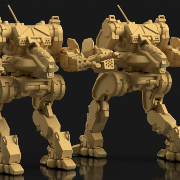 3D Printable Clan Command Star Bundle for Battletech by Matt Mason