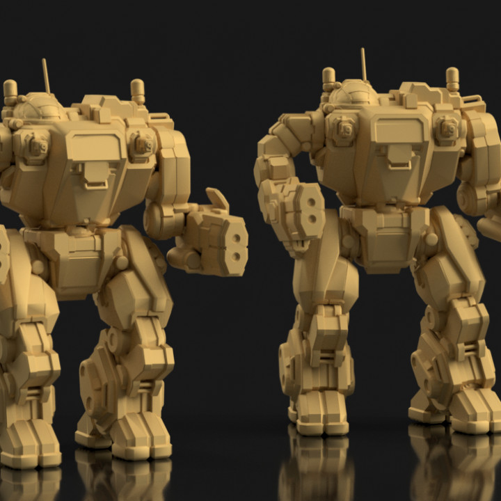 3D Printable Clan Command Star Bundle for Battletech by Matt Mason