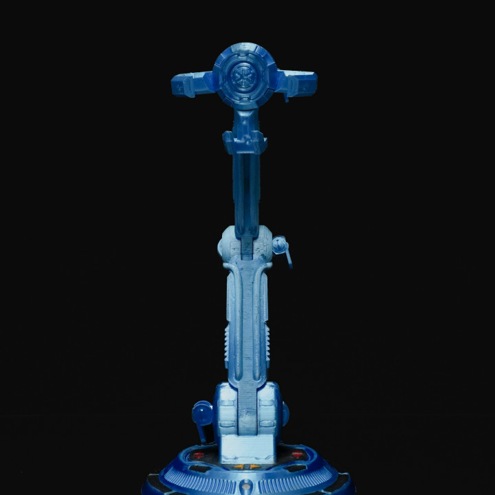 3D Printable Robot Claw Phone Holder by Stlflix