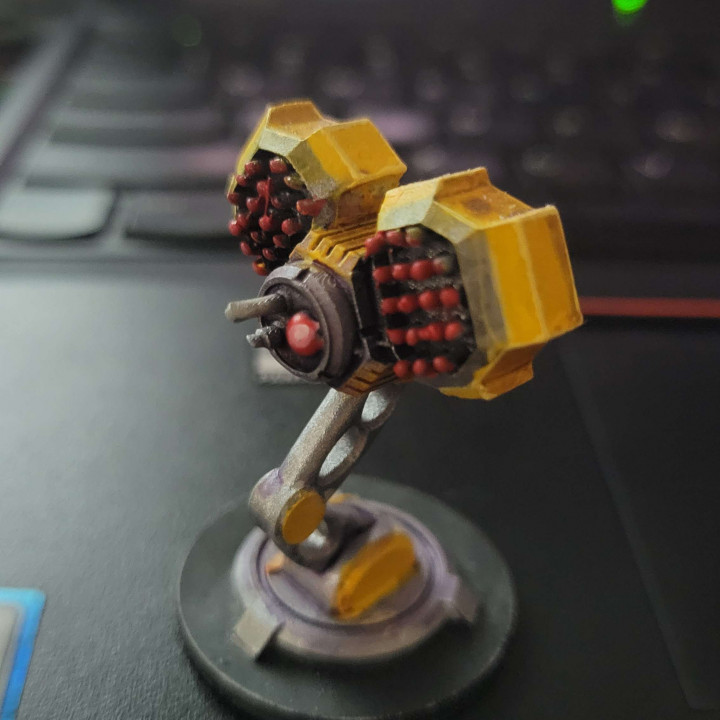 3D Printable Rocket sentry by Arcane Whiskers