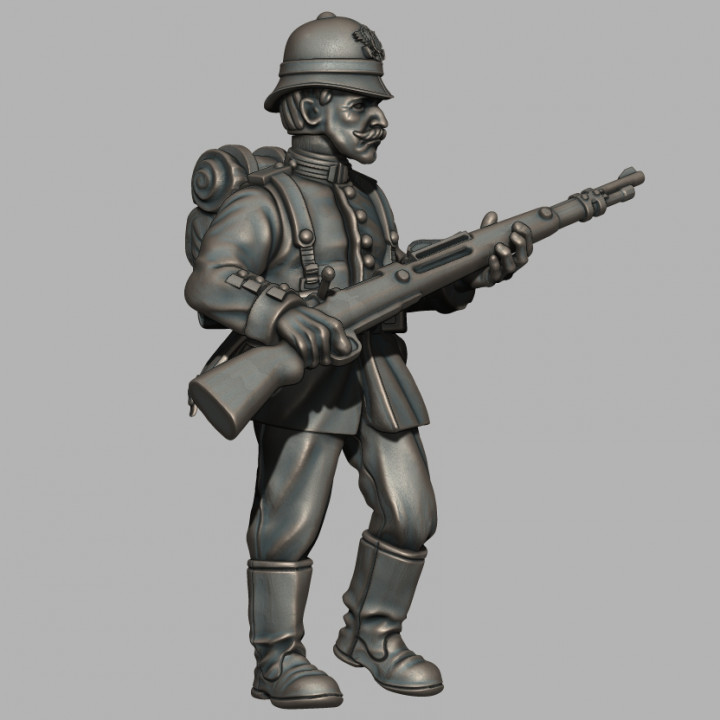 3D Printable German Sea Battalion (WW1 Marines) by Wargames Atlantic